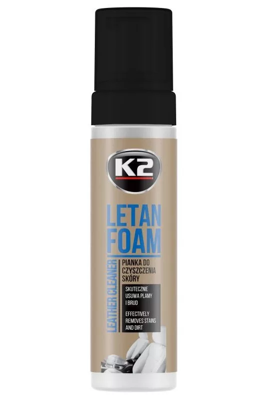 K2 LETAN FOAM bőrtisztító aktív hab 200 ml