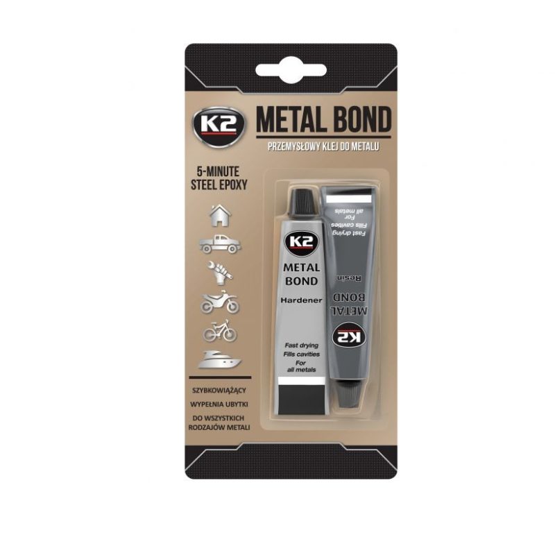 K2 METAL BOND két komponensű fémragasztó